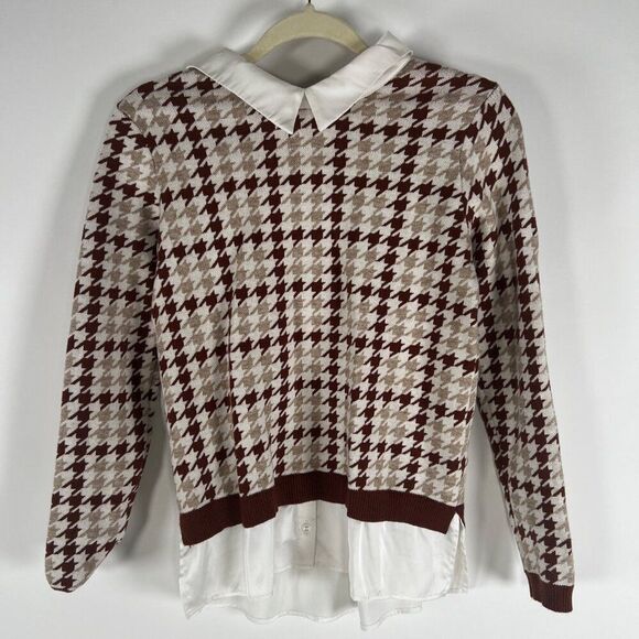 Jones & Co. | Sweaters | Jones Cobrown Knit Preppy Light Academia ...